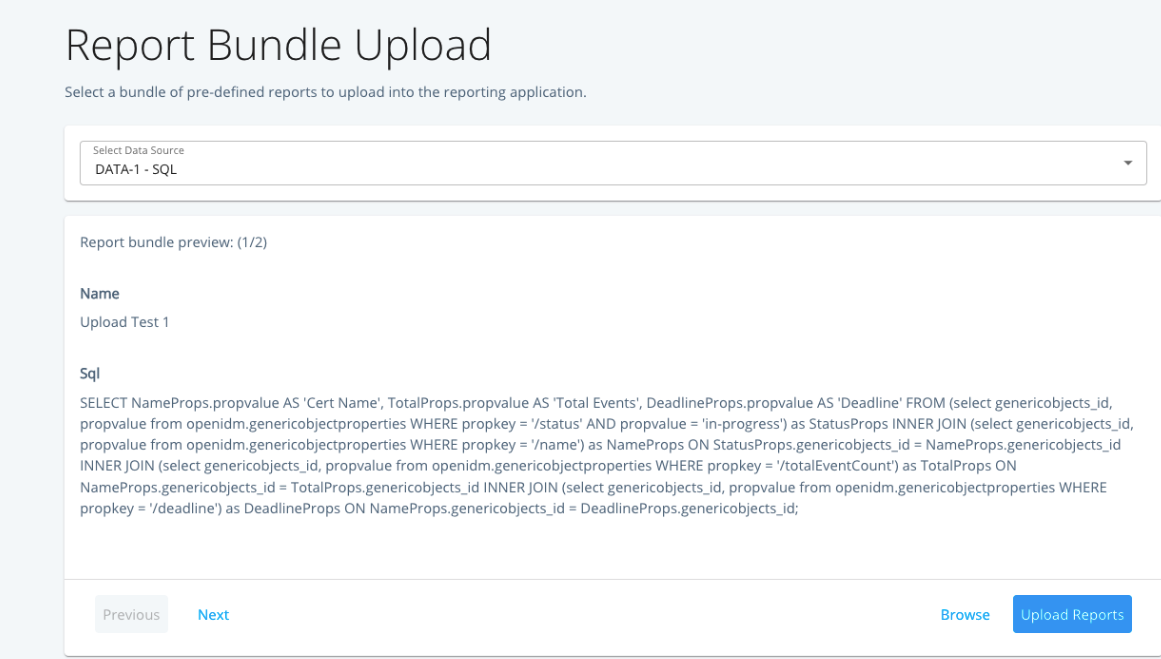 Configuration | Ping Identity Reporting