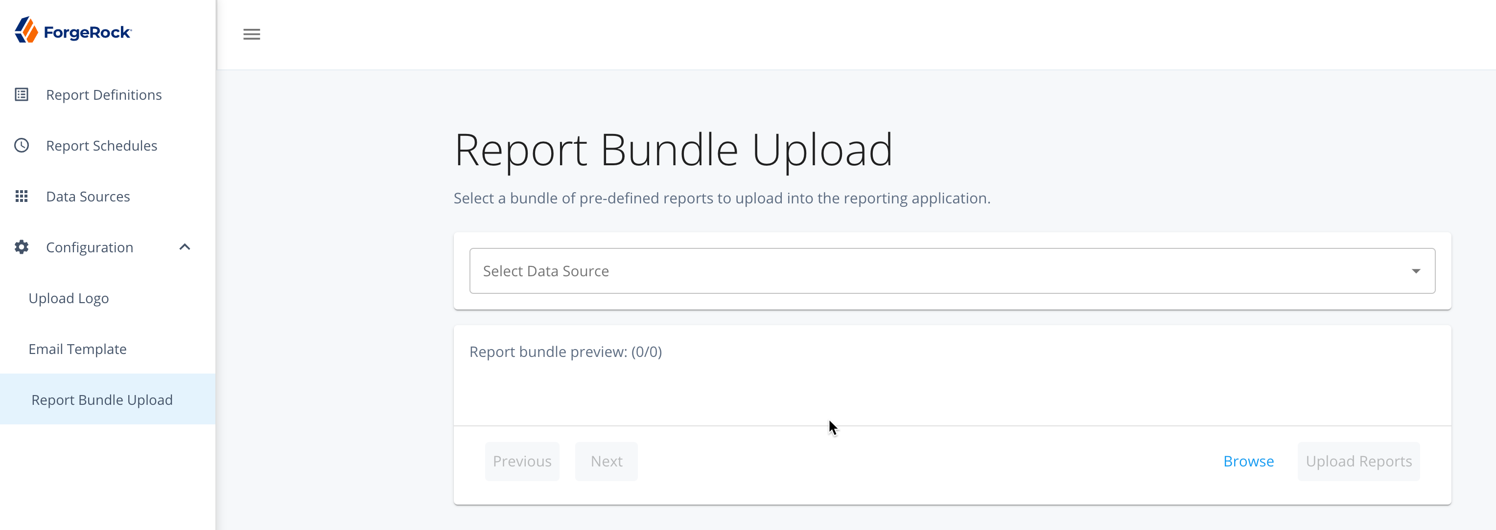 Configuration | Ping Identity Reporting